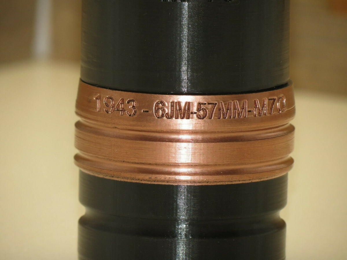 3D Printed 57mm M70 Shell - WWII Era Replica – Redleg3D