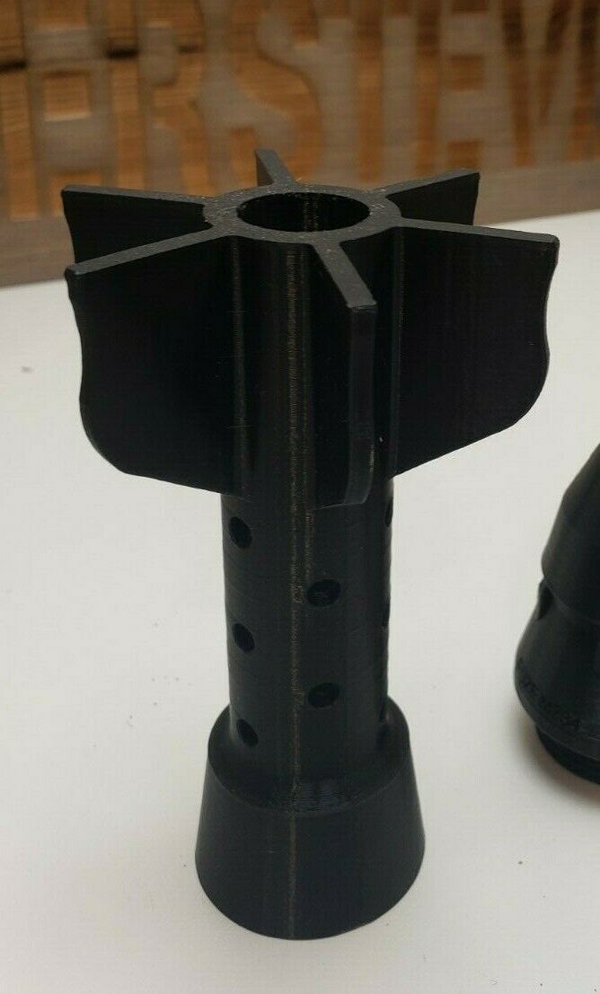 81mm Mortar Body - 3D printed Tail fin - Super Strong! - Life size ...