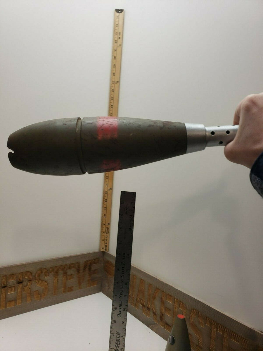 81mm Mortar Body - 3D printed Tail fin - Super Strong! - Life size ...